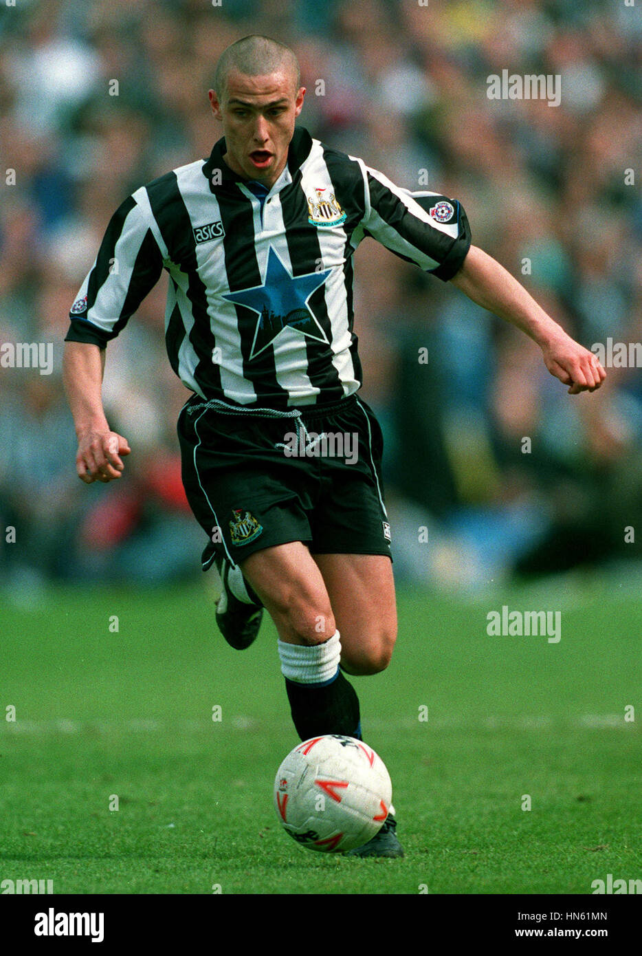 LEE CLARK NEWCASTLE UNITED FC 21 July 1993 Stock Photo - Alamy
