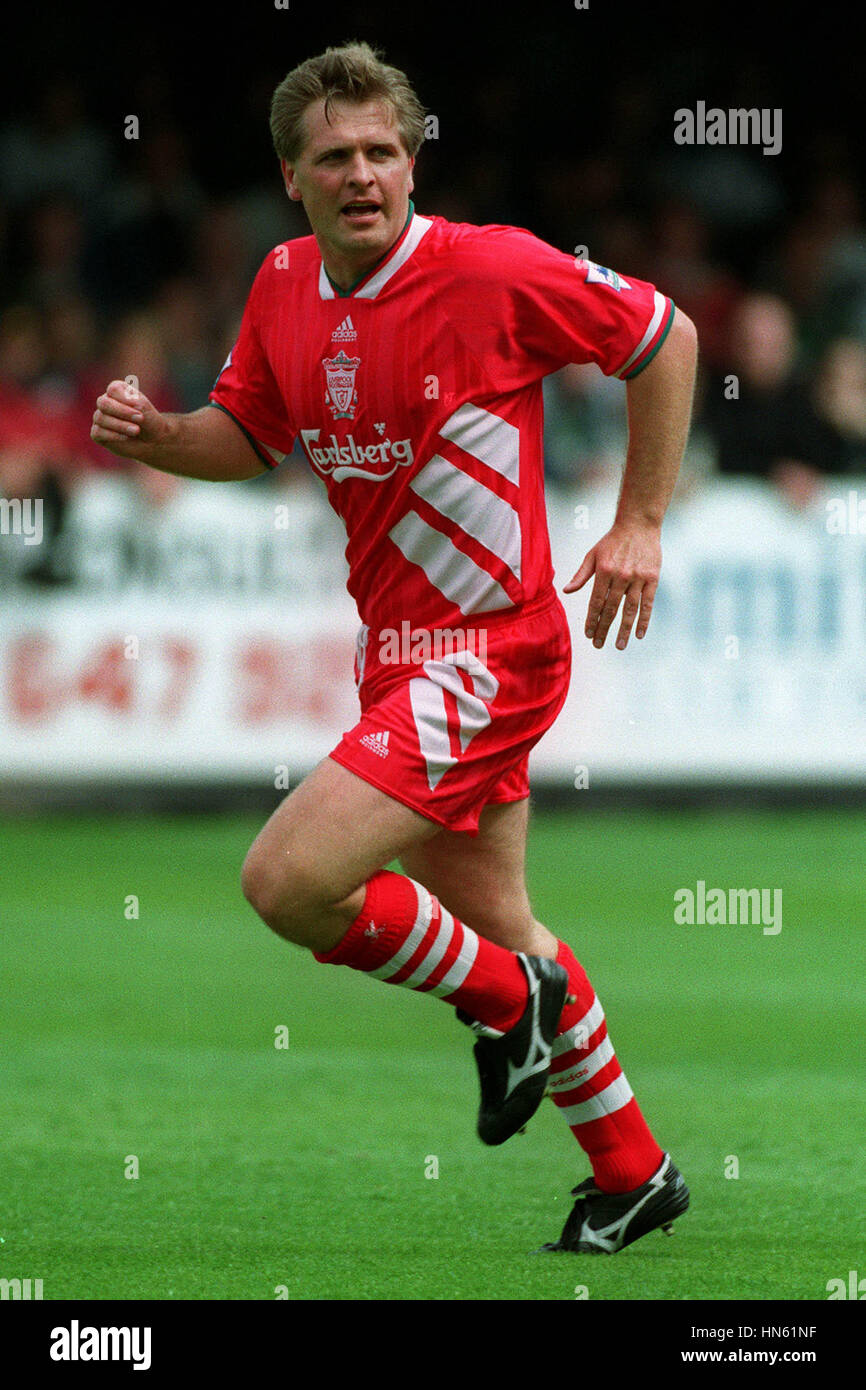 JAN MOLBY LIVERPOOL FC 02 August 1993 Stock Photo - Alamy