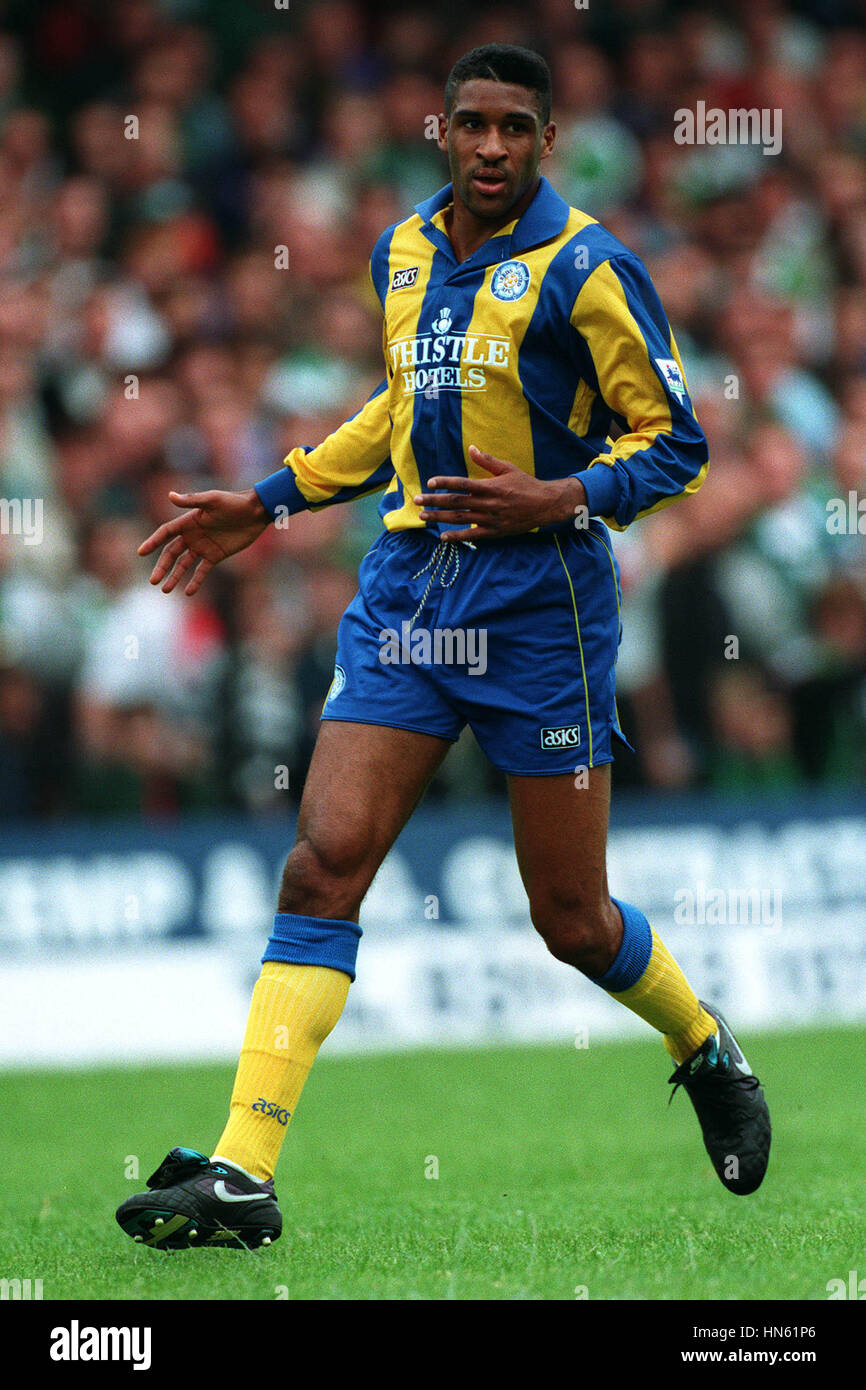 BRIAN DEANE LEEDS UNITED FC 02 August 1993 Stock Photo - Alamy