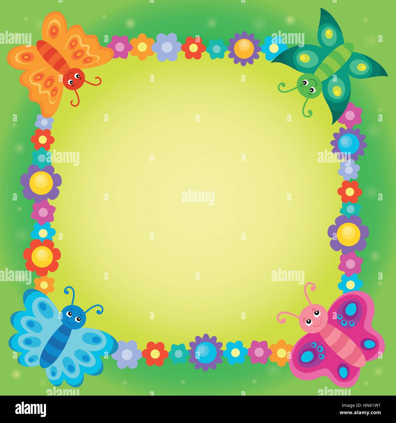 Stylized butterflies theme image 7 - eps10 vector illustration Stock ...