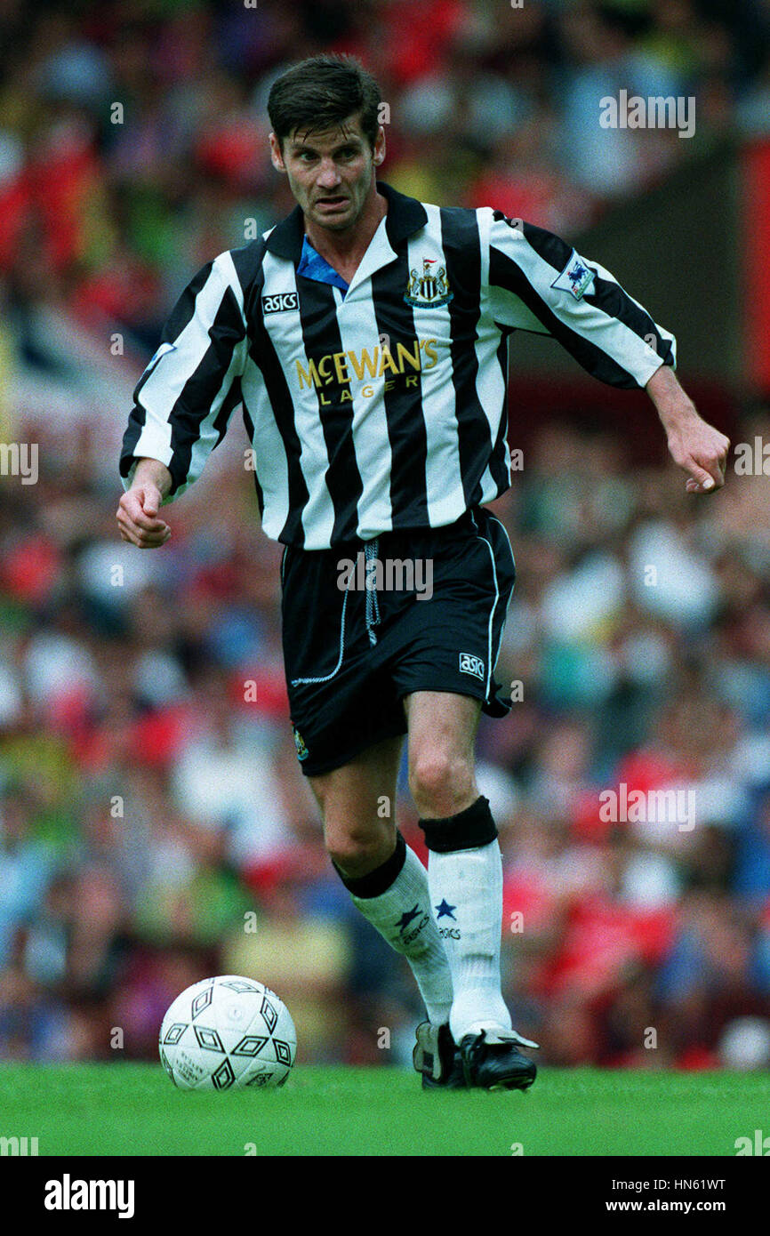 PAUL BRACEWELL NEWCASTLE UNITED FC 24 August 1993 Stock Photo - Alamy
