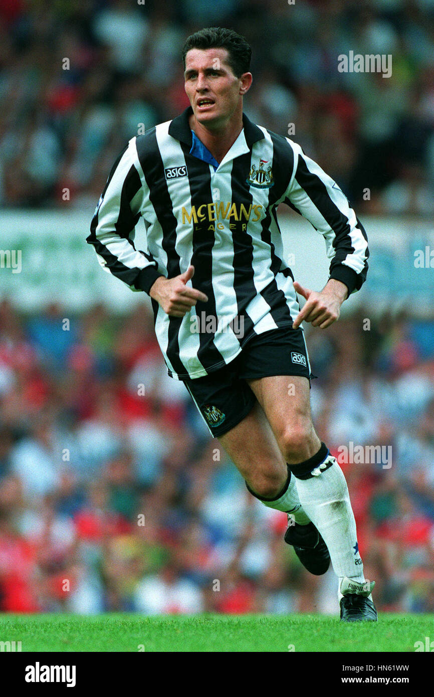 LIAM O'BRIEN NEWCASTLE UNITED FC 24 August 1993 Stock Photo - Alamy