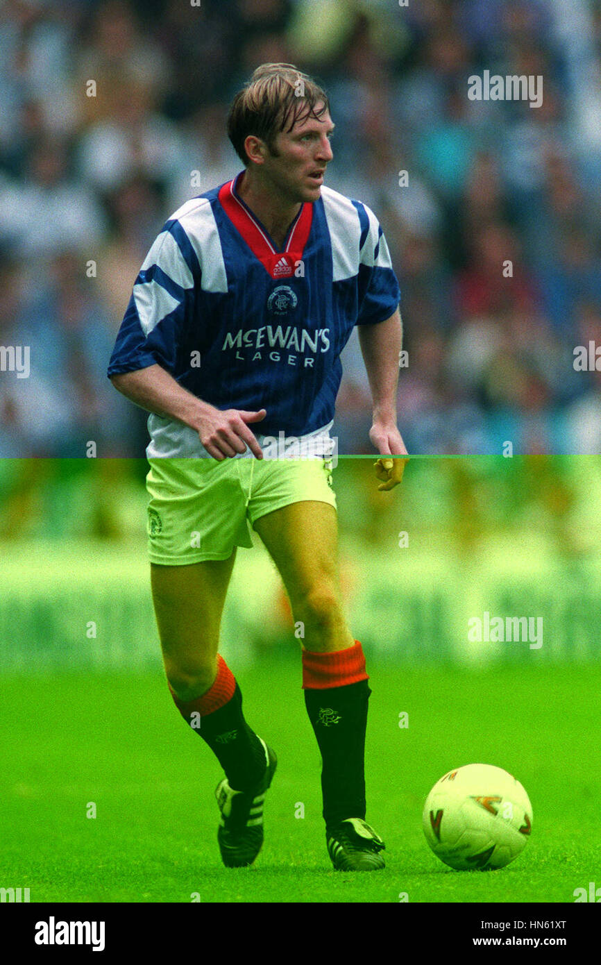 GARY STEVENS GLASGOW RANGERS FC 01 September 1993 Stock Photo - Alamy