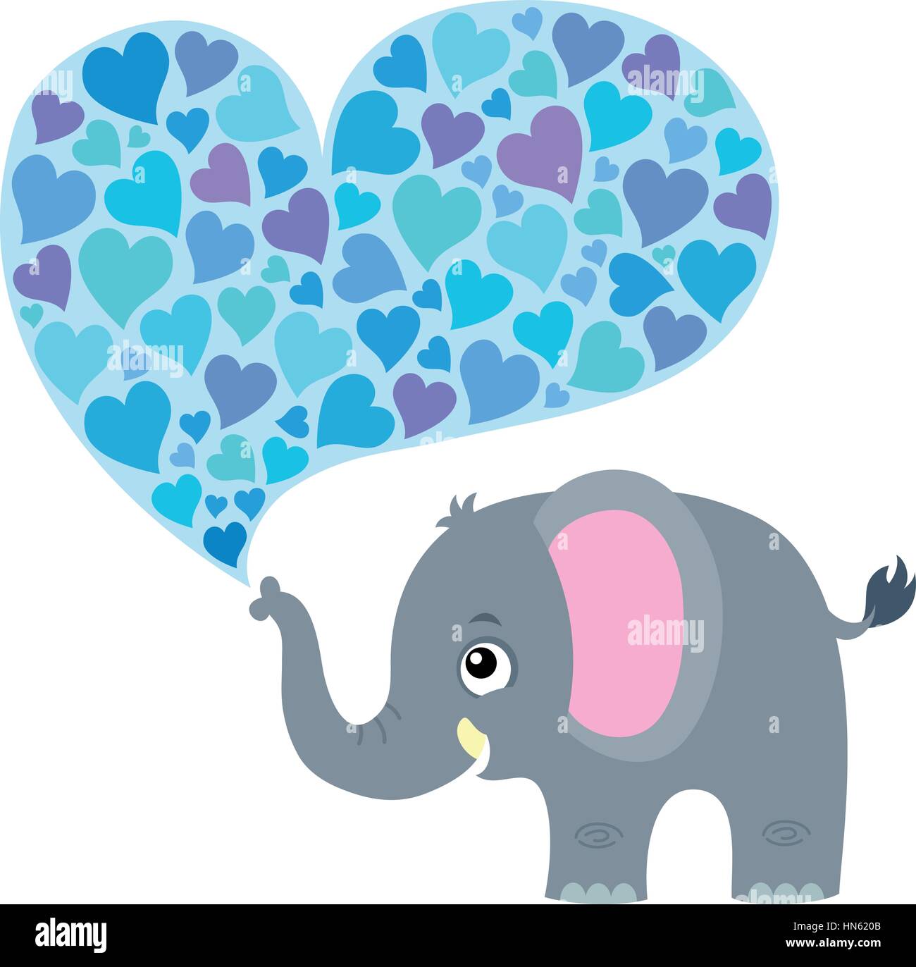 1 elephant Stock Vector Images - Alamy