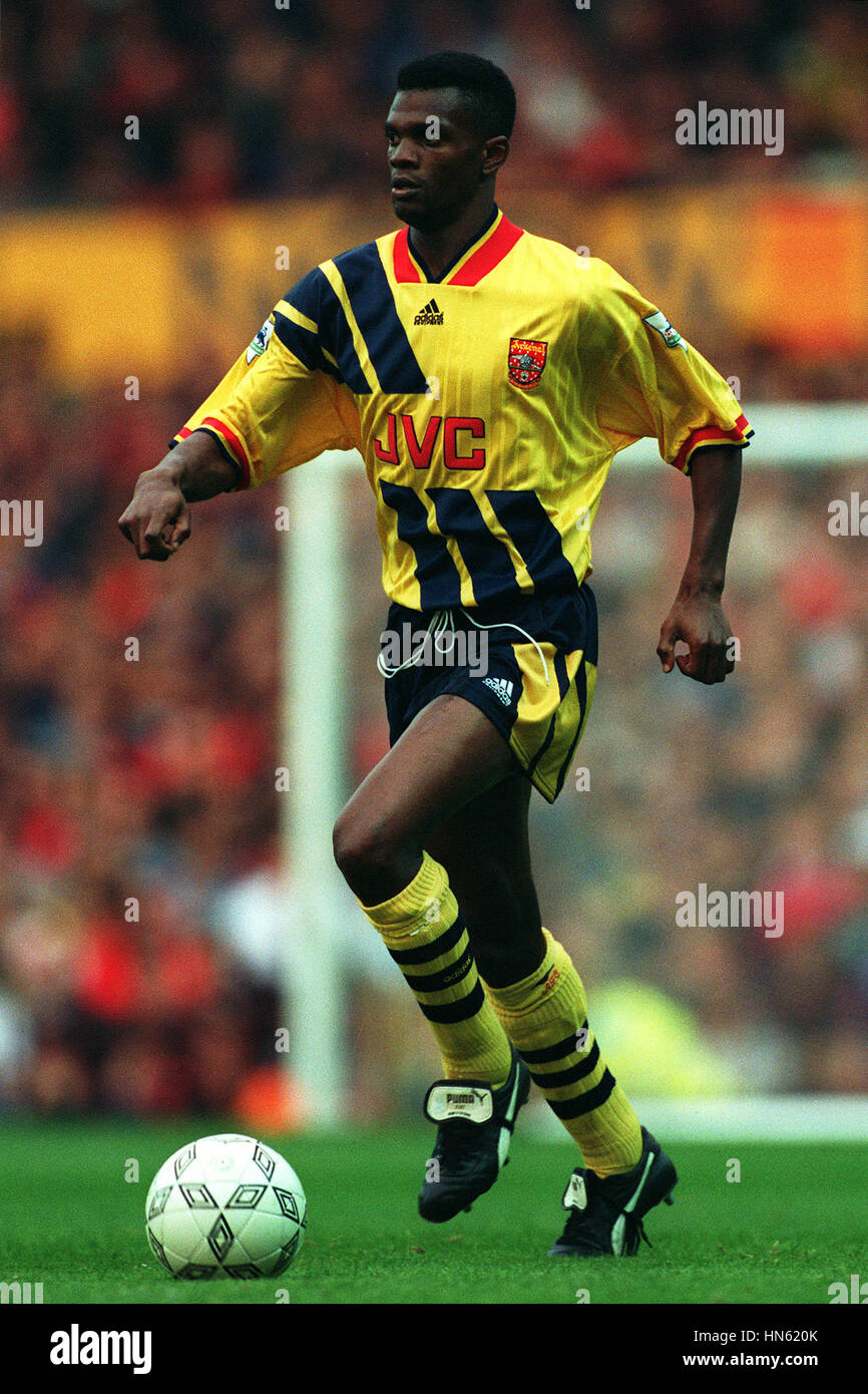 PAUL DAVIS ARSENAL FC 20 September 1993 Stock Photo - Alamy