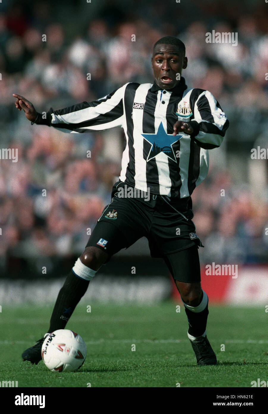 ANDY COLE NEWCASTLE UNITED FC 26 September 1993 Stock Photo - Alamy