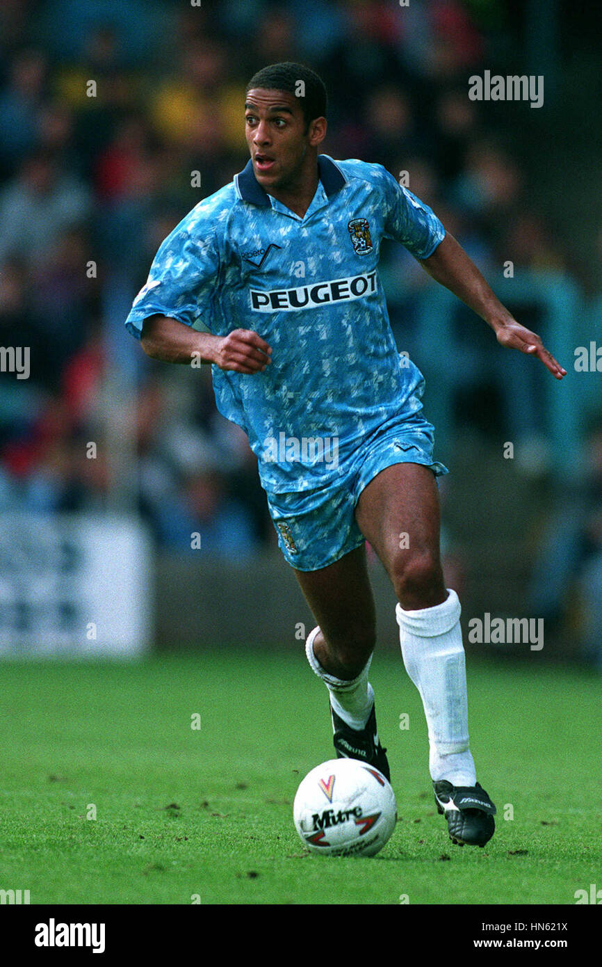 PHIL BABB COVENTRY CITY FC 01 October 1993 Stock Photo - Alamy