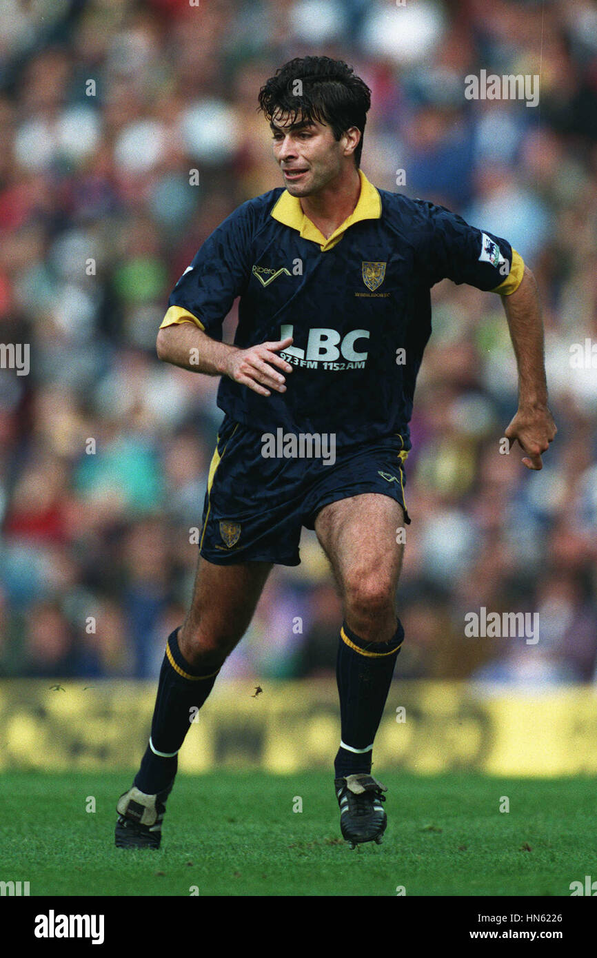 SCOTT FITZGERALD WIMBLEDON FC 04 October 1993 Stock Photo - Alamy