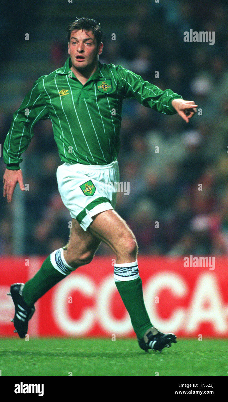 GERRY TAGGART NORTHERN IRELAND & BARNSLEY FC 16 October 1993 Stock ...