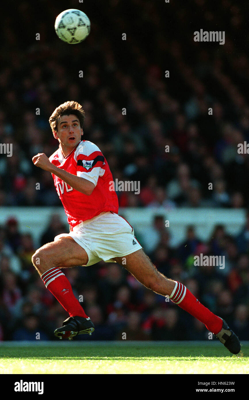 ALAN SMITH ARSENAL FC 18 October 1993 Stock Photo - Alamy