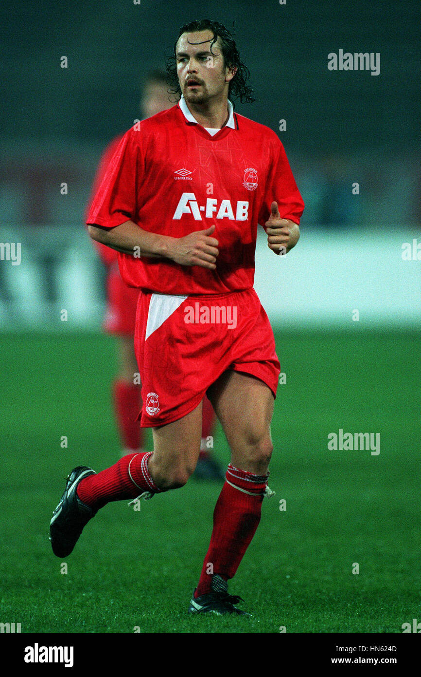 LEE RICHARDSON. ABERDEEN FC 27 October 1993 Stock Photo - Alamy