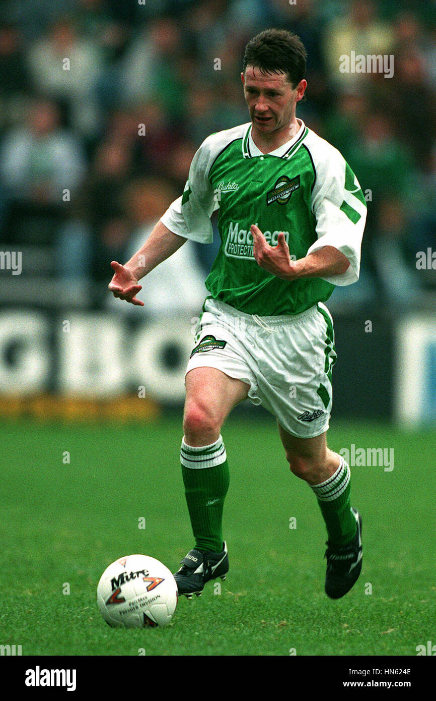 KEVIN MCALLISTER HIBERNIAN 28 October 1993 Stock Photo - Alamy