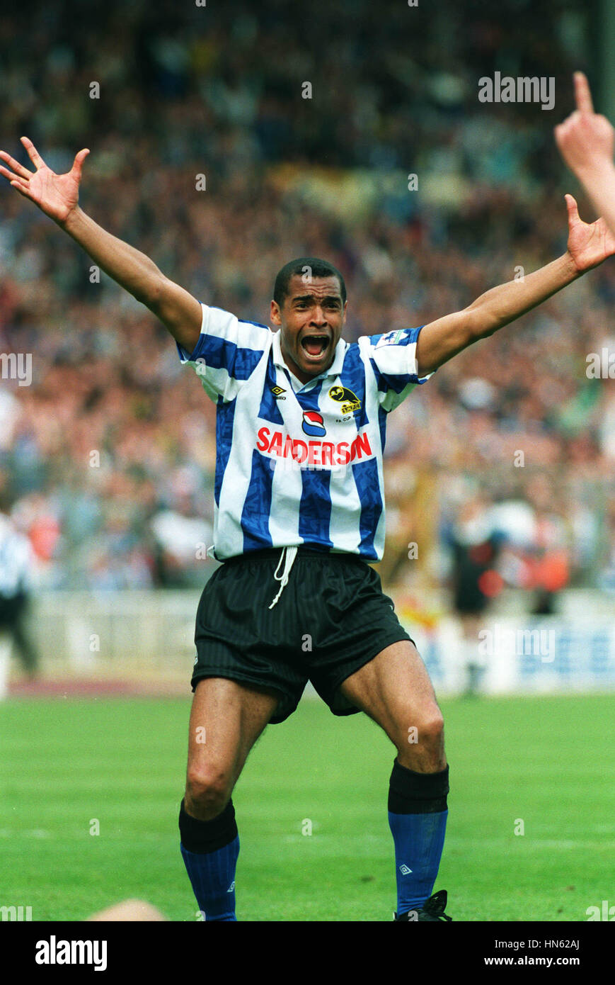 MARK BRIGHT SHEFFIELD WEDNESDAY FC 18 May 1993 Stock Photo - Alamy