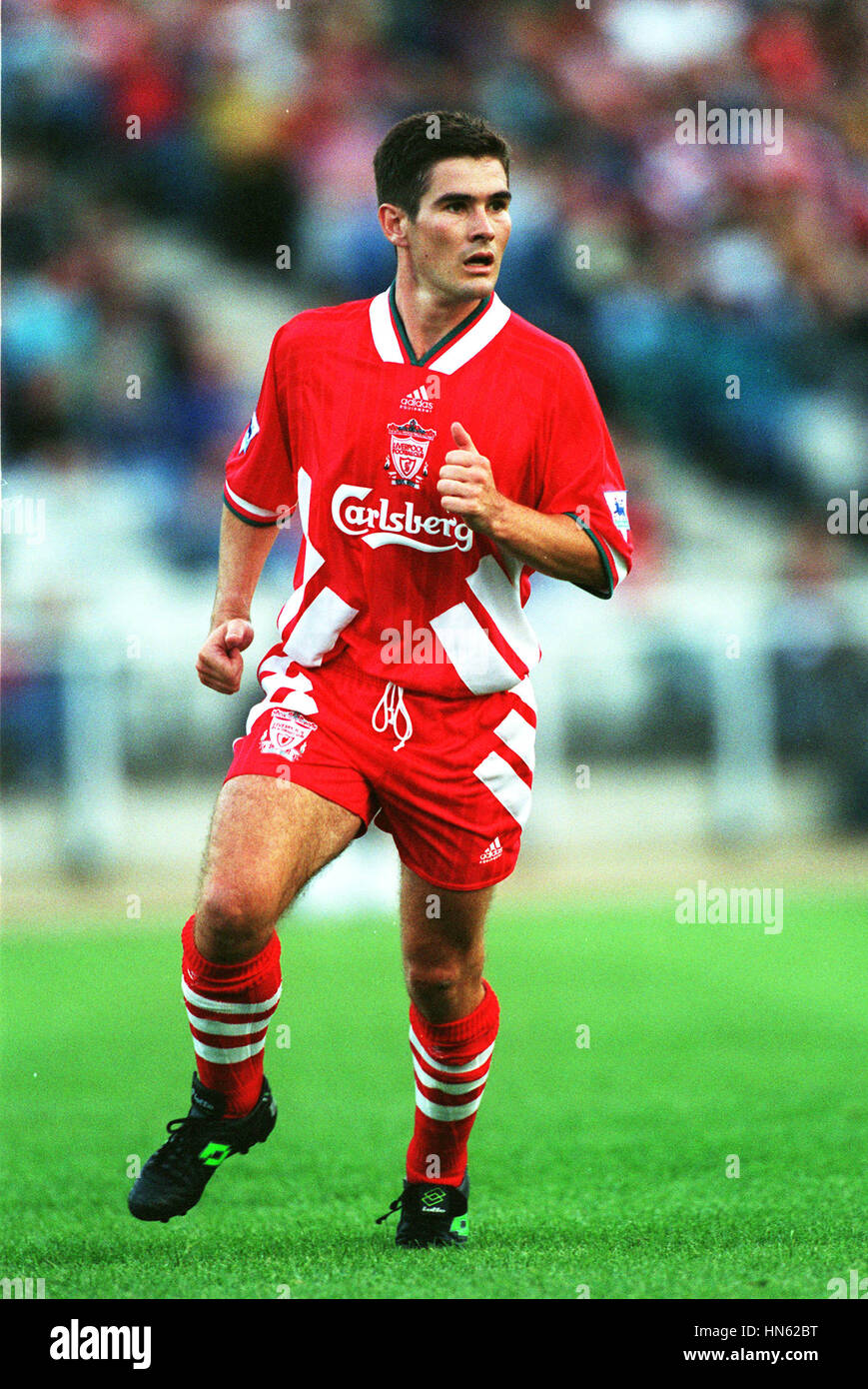 NIGEL CLOUGH LIVERPOOL FC 26 July 1993 Stock Photo - Alamy