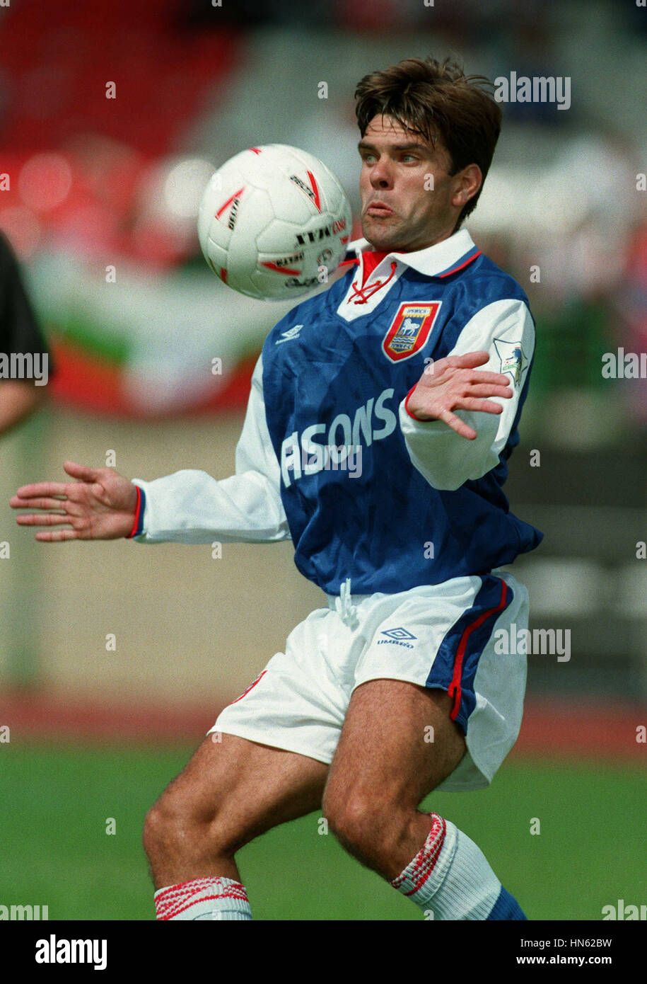 MICK STOCKWELL IPSWICH TOWN FC 26 July 1993 Stock Photo - Alamy