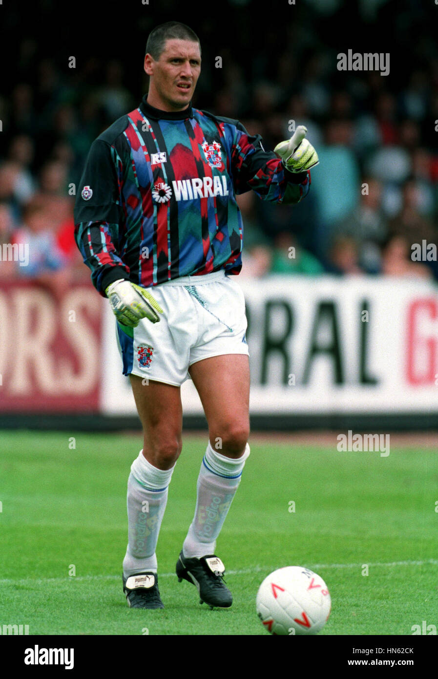 ERIC NIXON TRANMERE ROVERS FC 02 August 1993 Stock Photo - Alamy