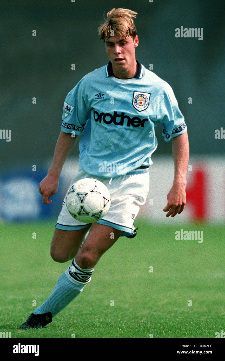 GARY FLITCROFT MANCHESTER CITY FC 11 August 1993 Stock Photo - Alamy