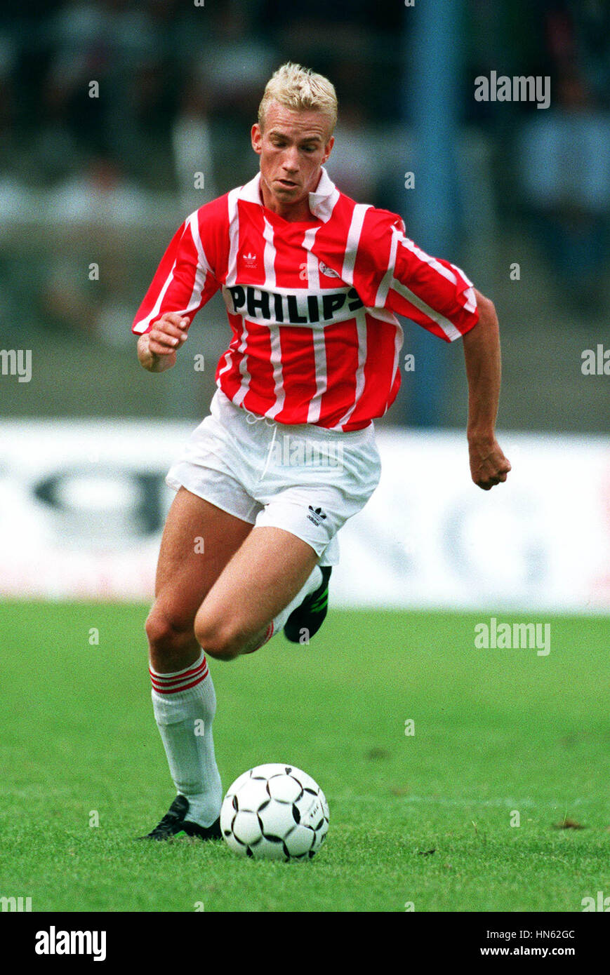 PETER HOEKSTRA PSV EINDHOVEN 12 August 1993 Stock Photo - Alamy