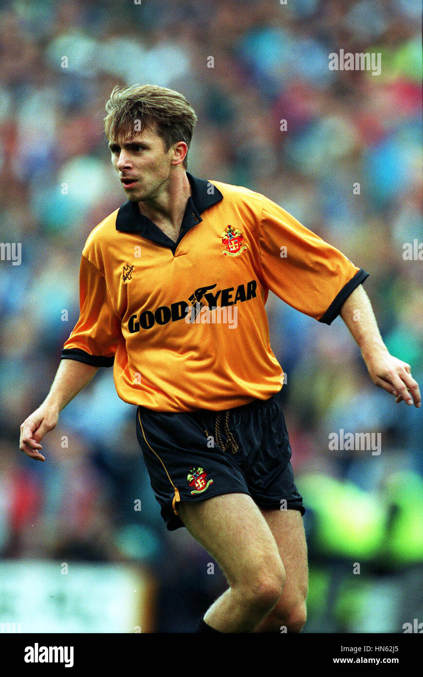 DAVID KELLY WOLVERHAMPTON WANDERERS FC 23 August 1993 Stock Photo - Alamy