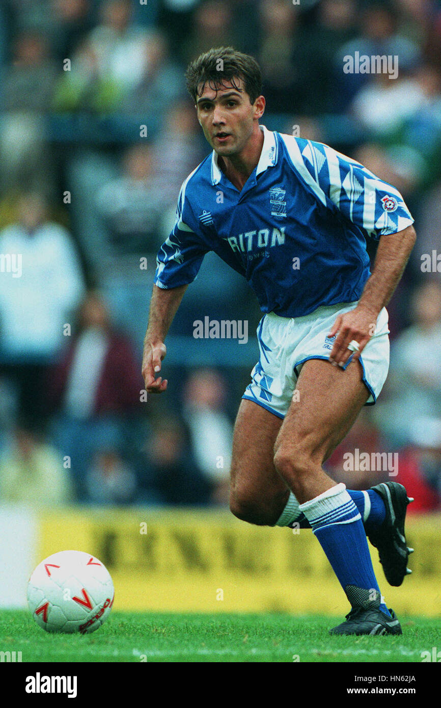PAUL MARDON BIRMINGHAM CITY FC 23 August 1993 Stock Photo - Alamy
