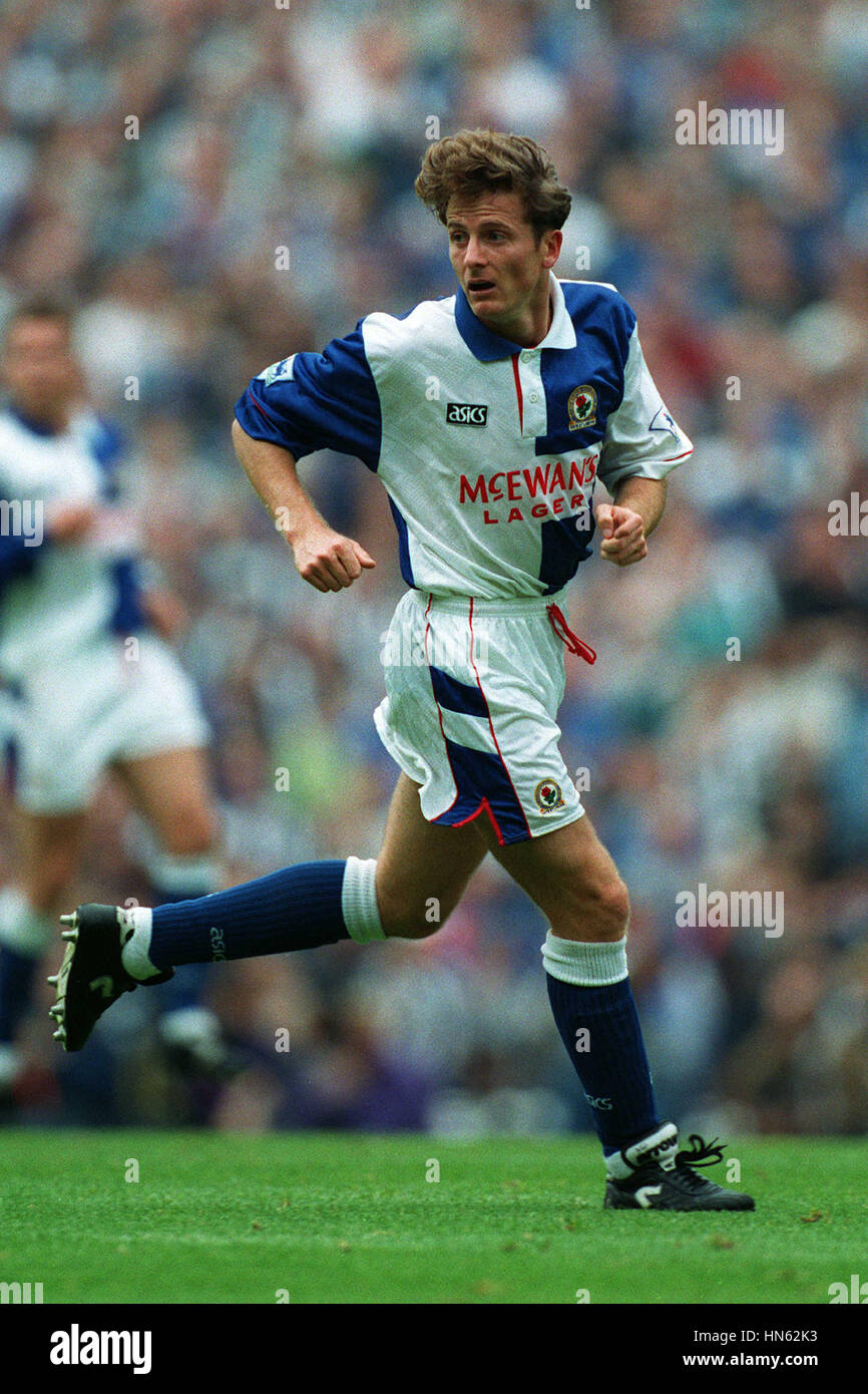 KEVIN GALLACHER BLACKBURN ROVERS FC 31 August 1993 Stock Photo - Alamy