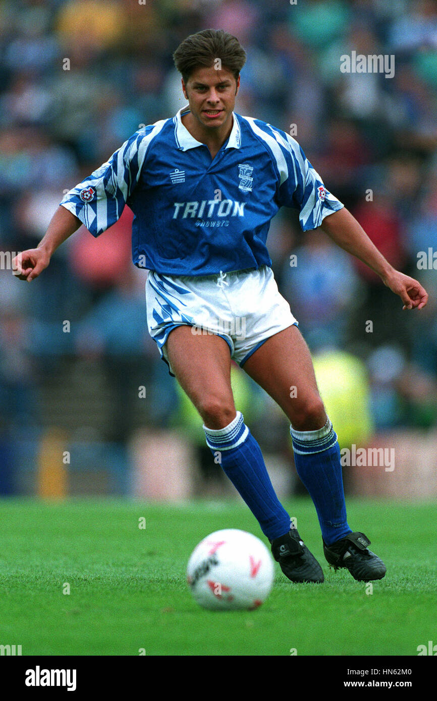SCOTT HILEY BIRMINGHAM CITY FC 06 September 1993 Stock Photo - Alamy