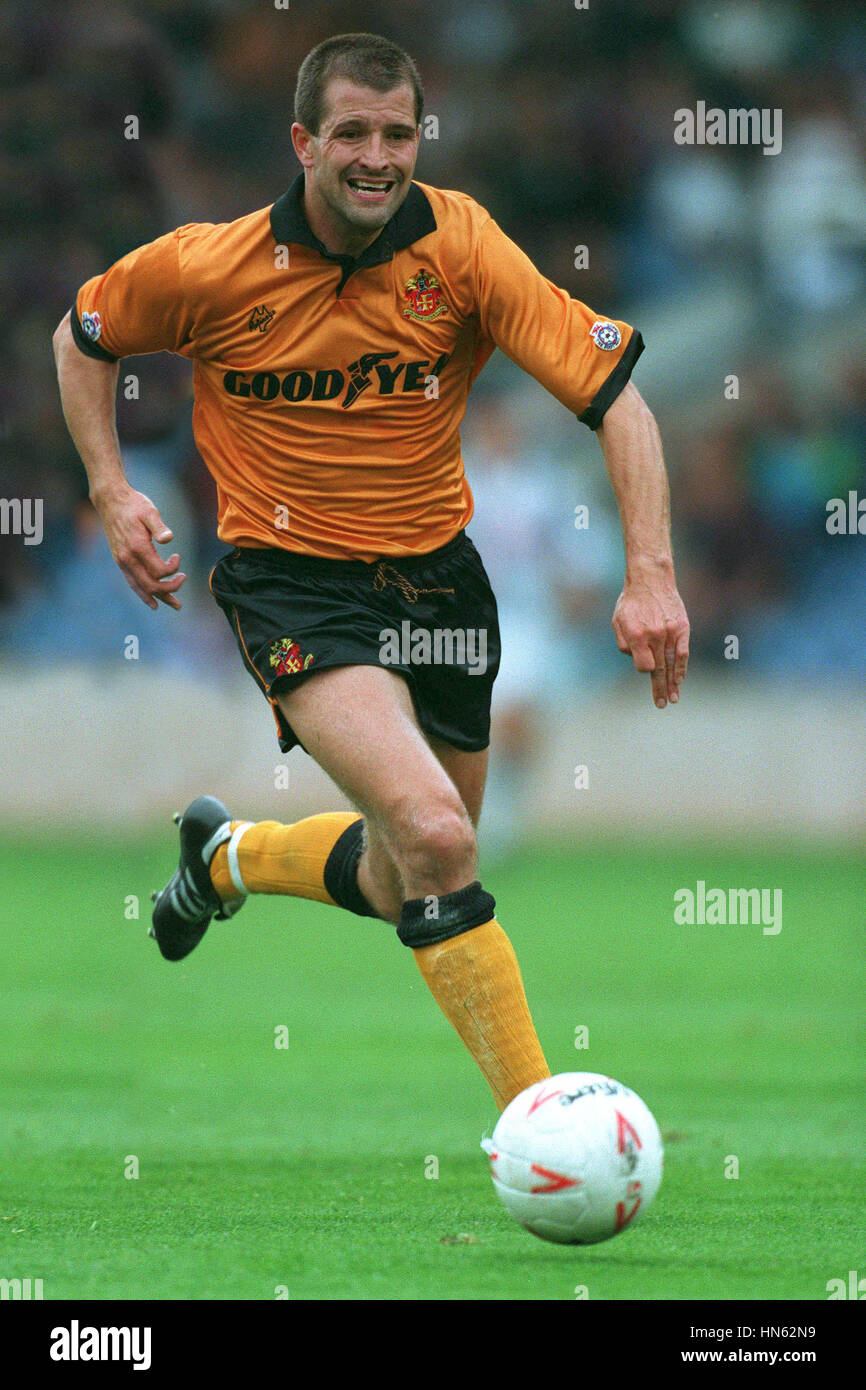 STEVE BULL WOLVERHAMPTON WANDERERS FC 10 September 1993 Stock Photo - Alamy