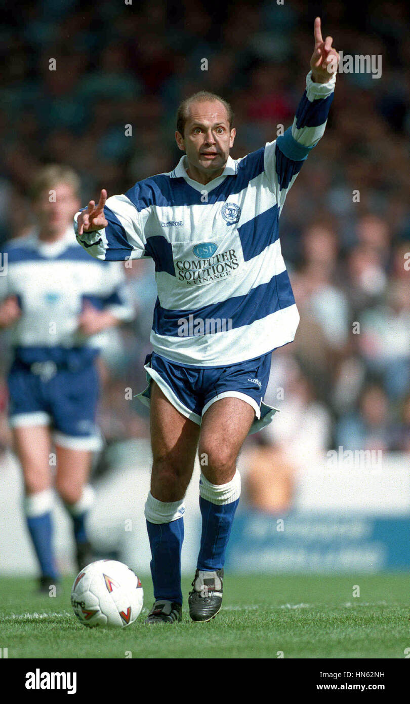 RAY WILKINS QUEENS PARK RANGERS FC 12 September 1993 Stock Photo - Alamy