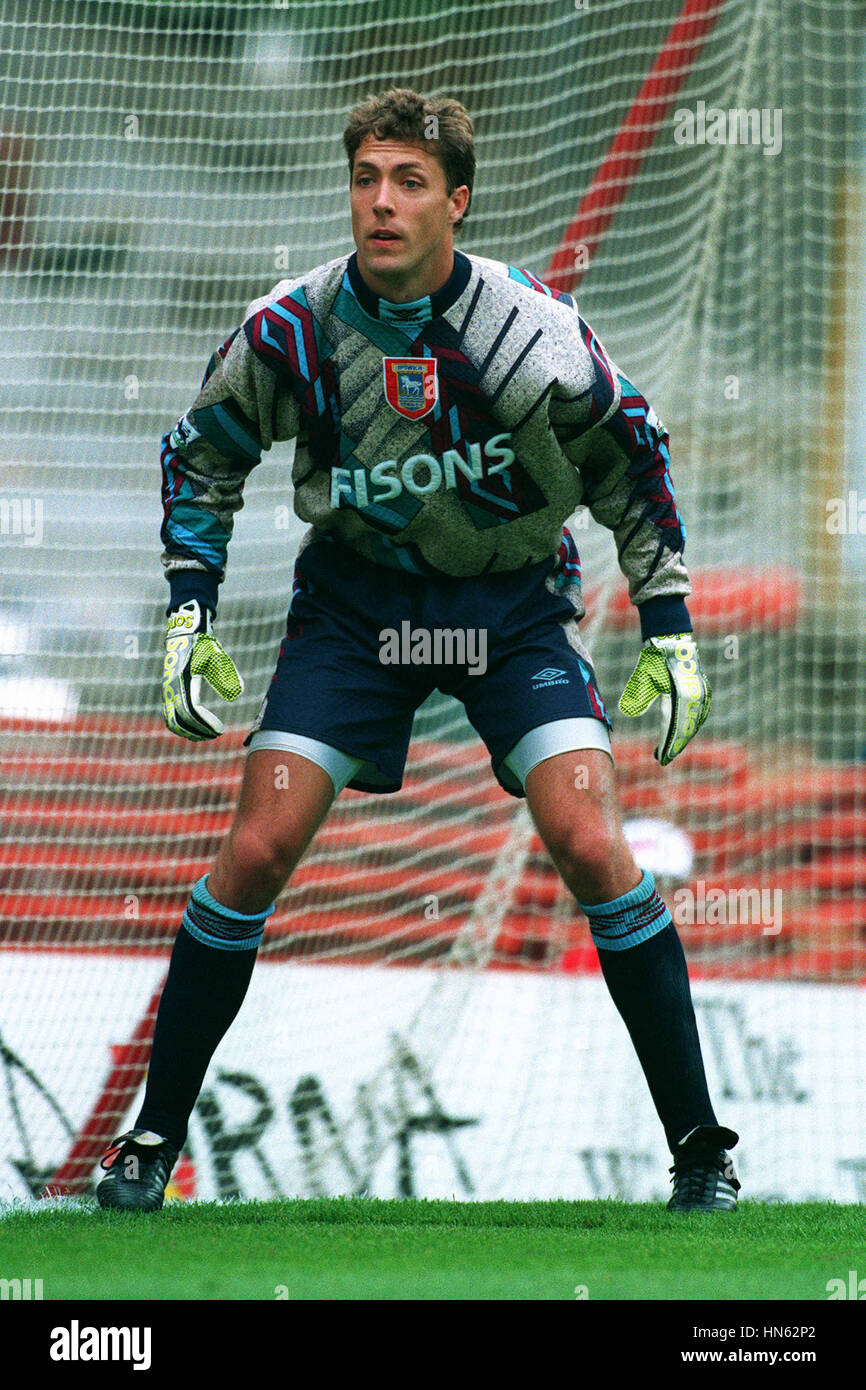 CRAIG FORREST IPSWICH TOWN FC 15 September 1993 Stock Photo - Alamy