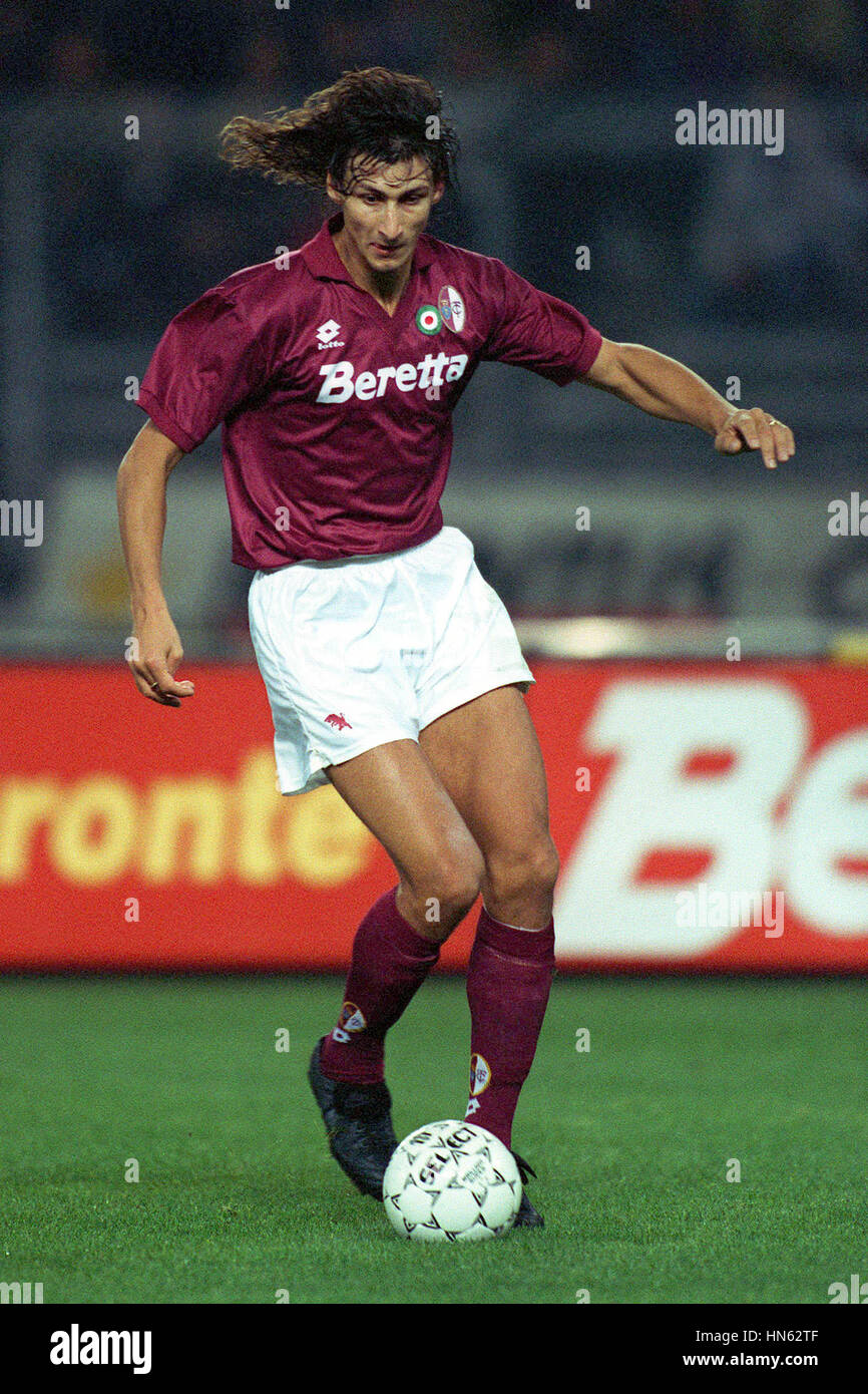 SILENZI TORINO FC 18 October 1993 Stock Photo - Alamy