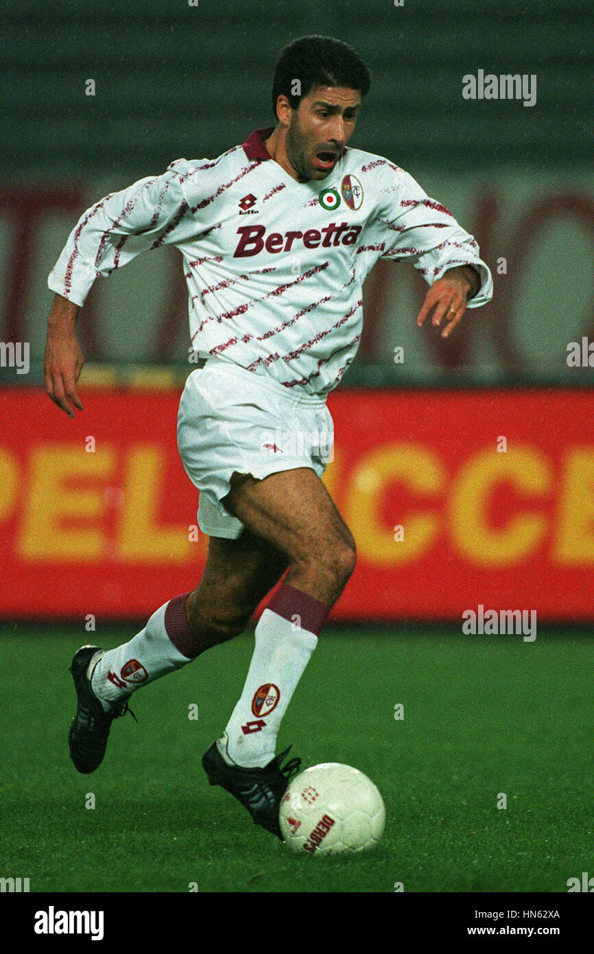RAFFAELLE SERGIO TORINO FC 27 October 1993 Stock Photo - Alamy