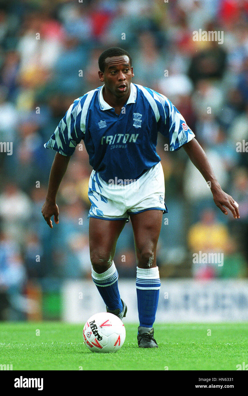 GEORGE PARRIS BIRMINGHAM CITY FC 06 September 1993 Stock Photo - Alamy