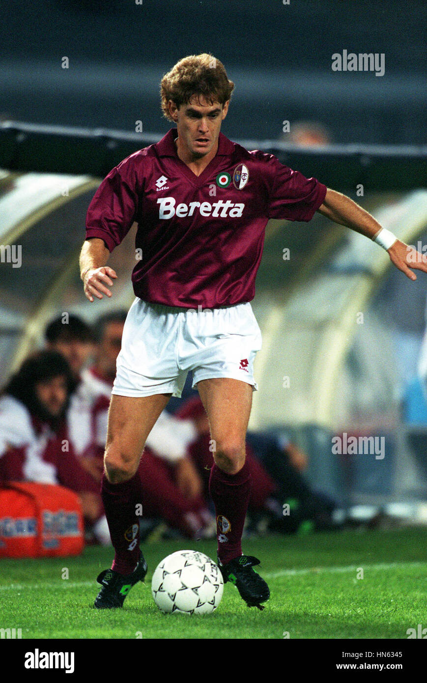 MUSSI TORINO FC 18 October 1993 Stock Photo - Alamy