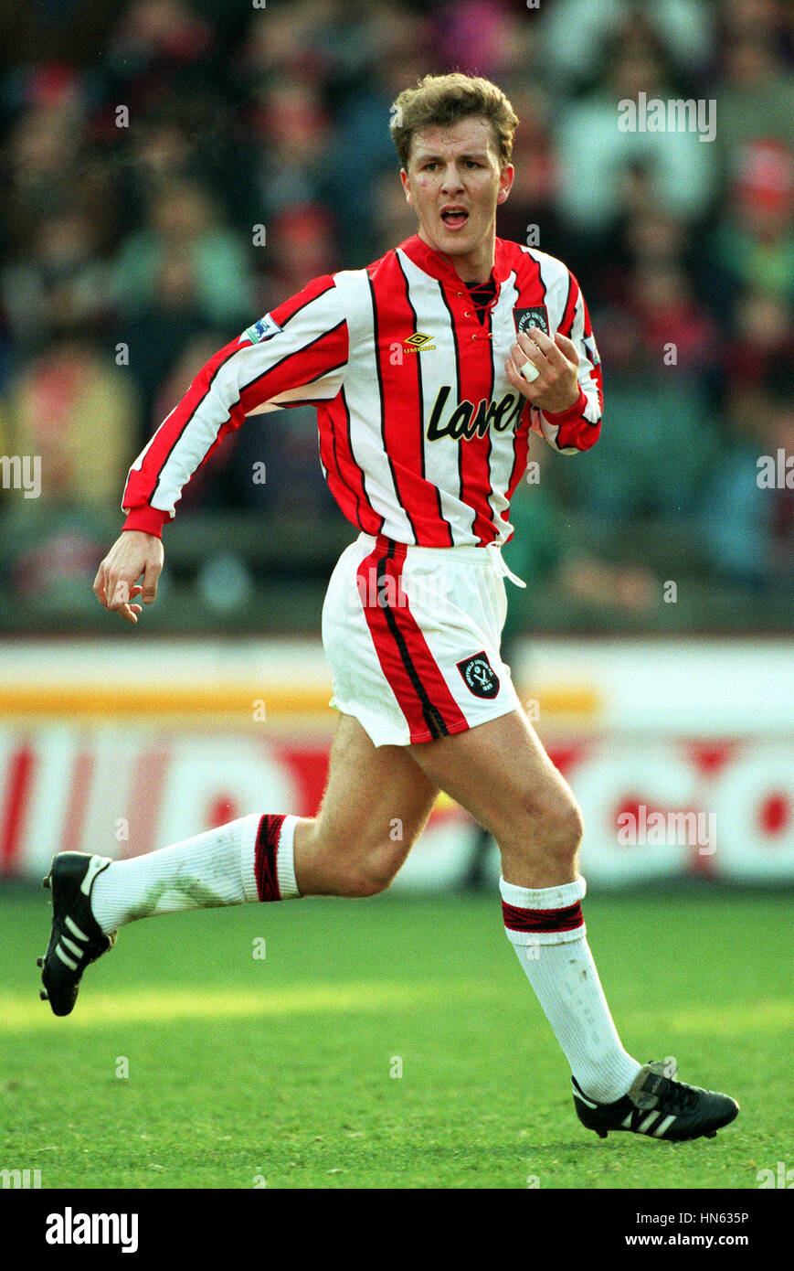 JAMIE HOYLAND SHEFFIELD UNITED FC 29 December 1993 Stock Photo - Alamy