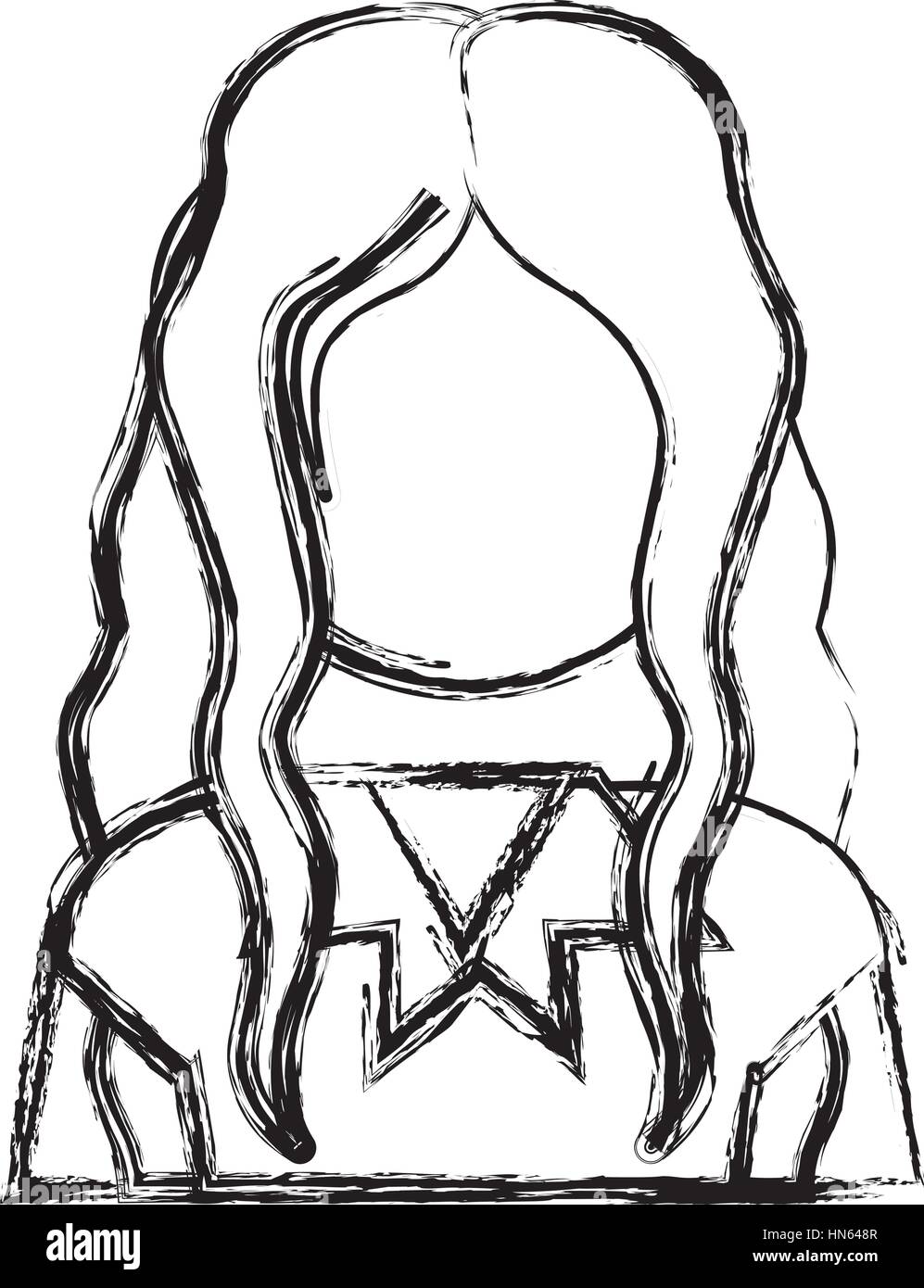 contour people face icon image, vector illustration design Stock Vector ...