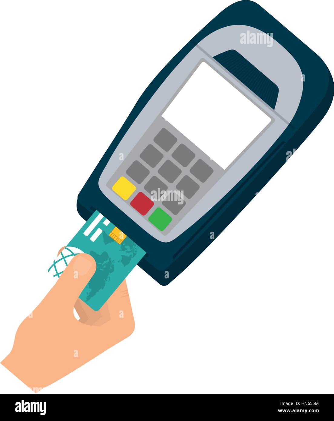 Dataphone payment system icon vector illustration graphic design Stock ...