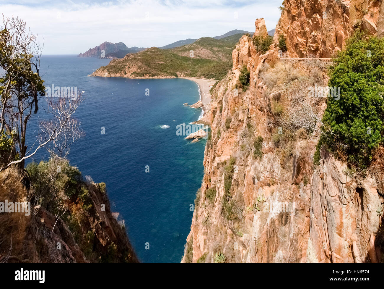 Corsica, France: the Calanques of Piana Stock Photo - Alamy