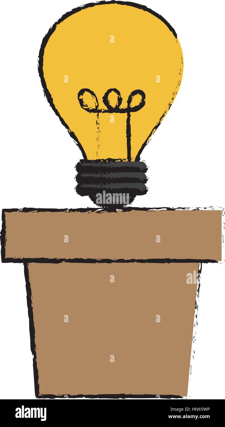 Bulb light energy icon vector illustration graphic design Stock Vector ...