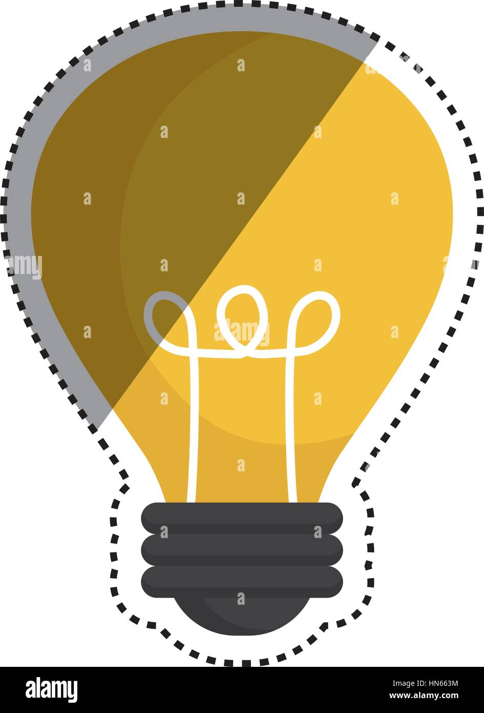 Bulb light energy icon vector illustration graphic design Stock Vector ...
