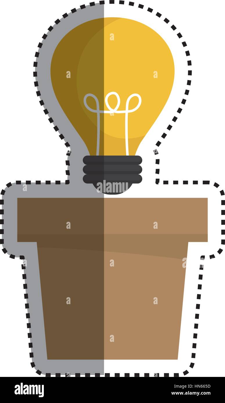 Bulb light energy icon vector illustration graphic design Stock Vector ...