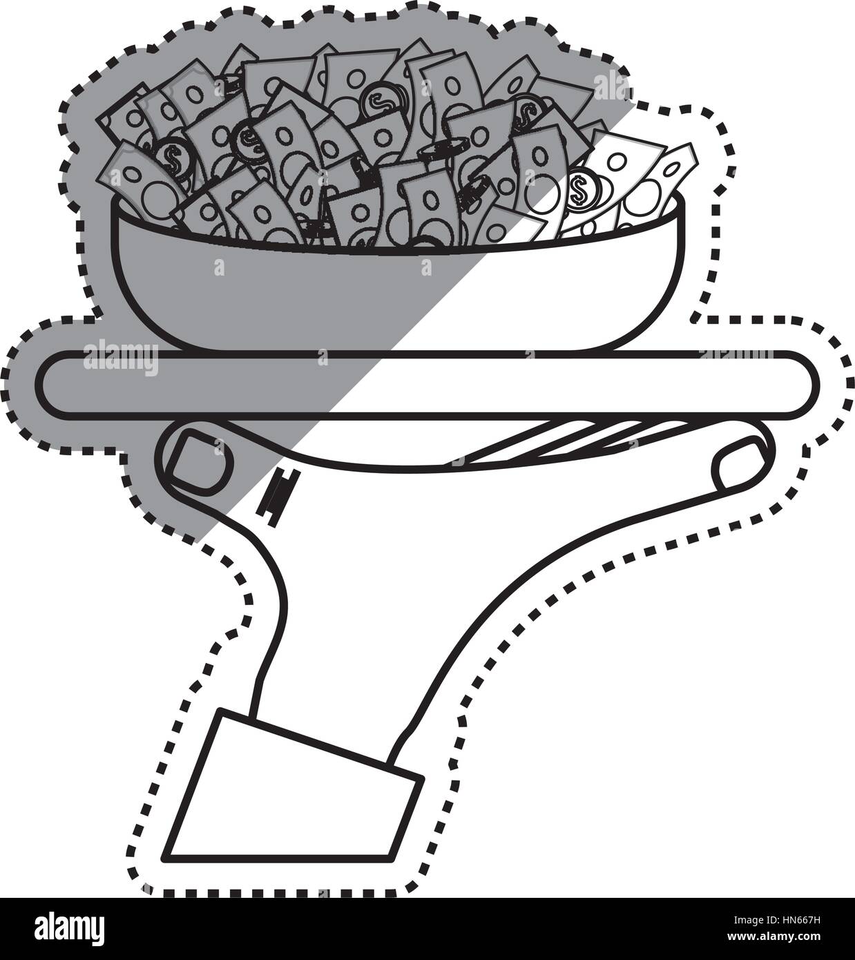 Billets of money icon vector illustration graphic design Stock Vector ...