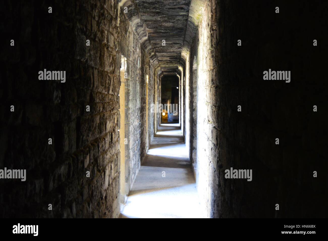 Medieval passageway hi-res stock photography and images - Alamy