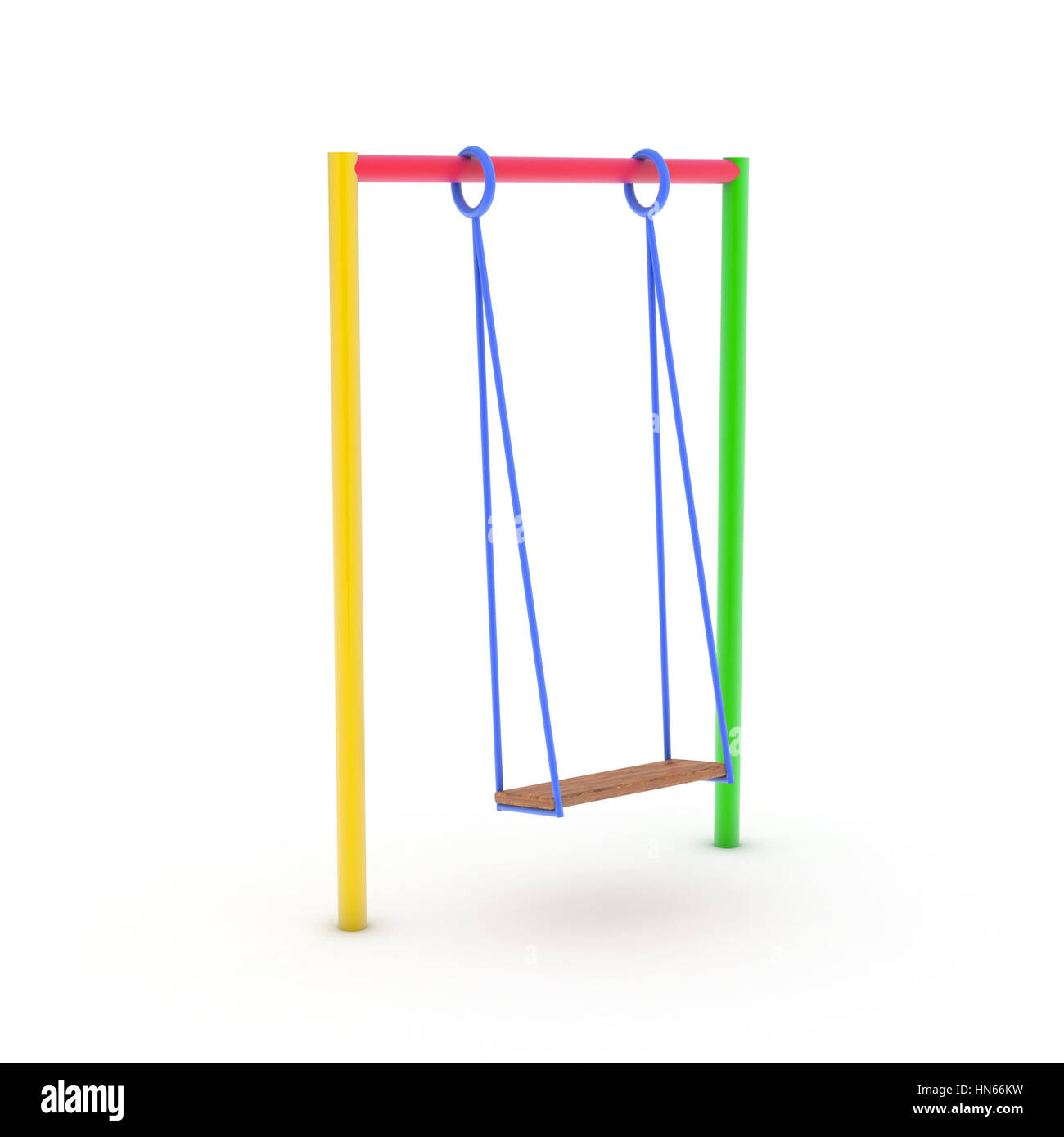 Silhouette kid swing playground childhood hi-res stock photography and ...