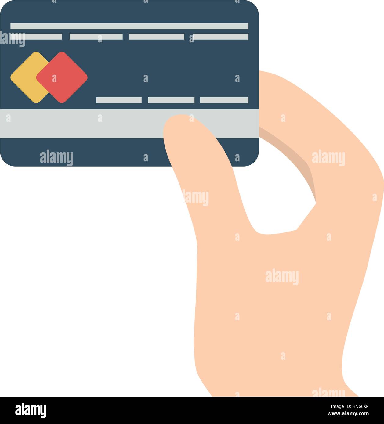 credit card in the hand related icon Stock Vector Image & Art - Alamy
