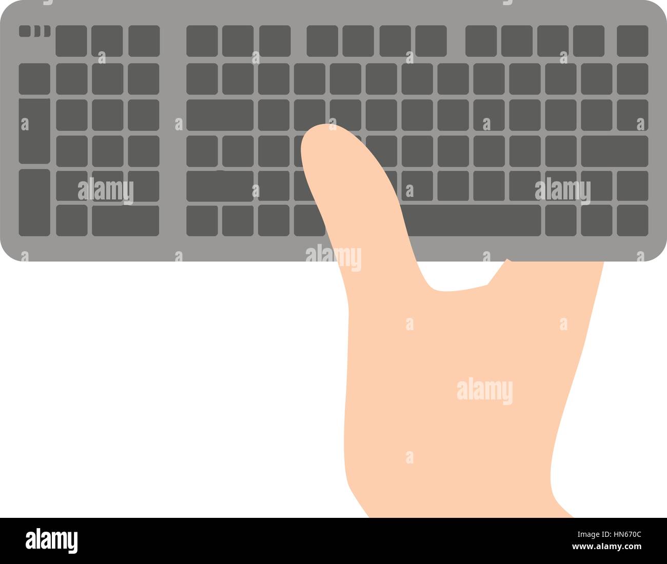 Human hand in detail Stock Vector Images - Alamy