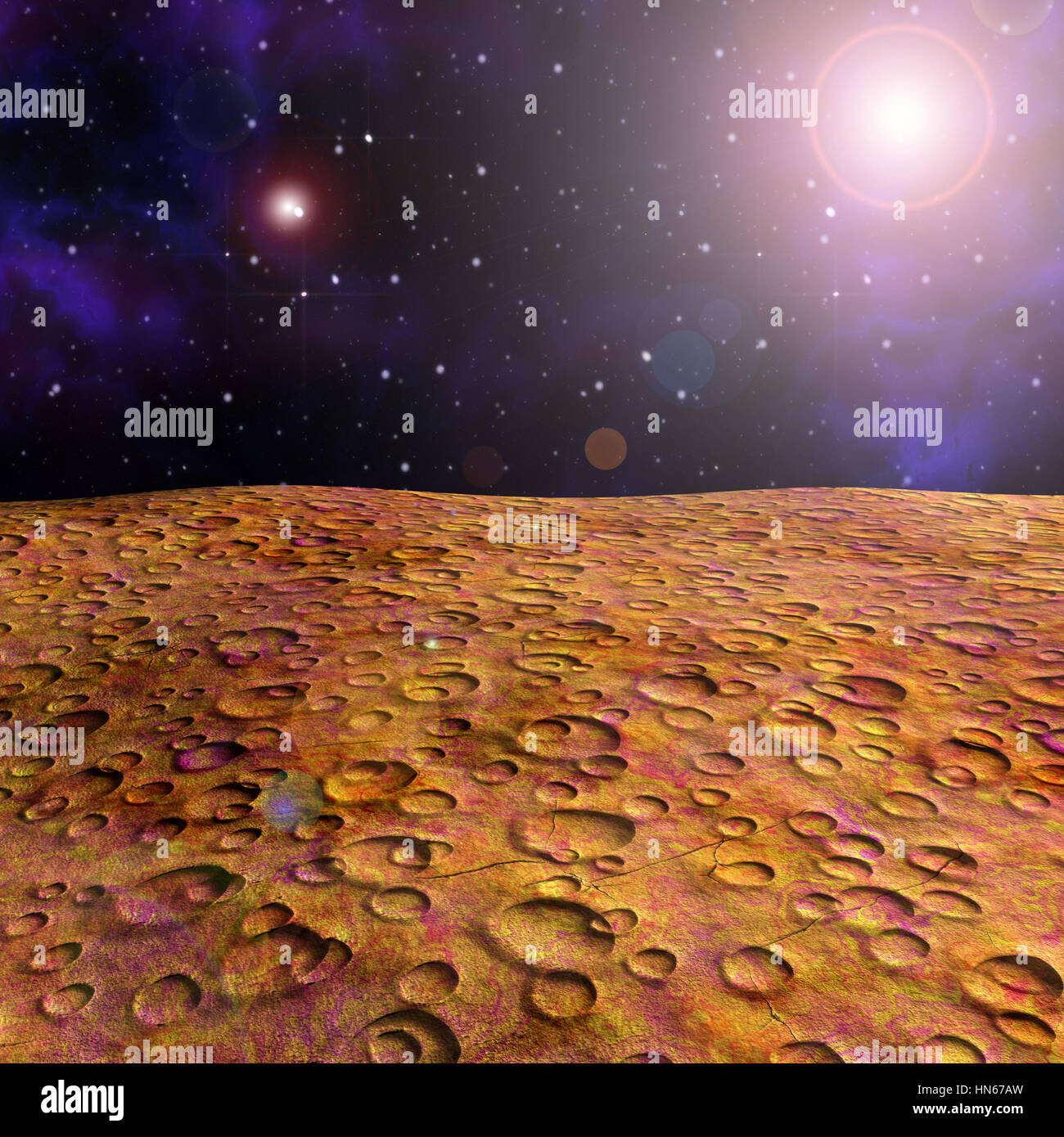 surface of the mars Stock Photo - Alamy