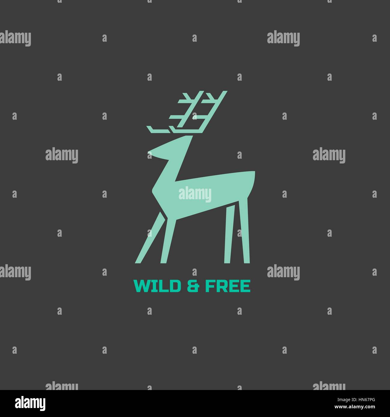 Animal based logo Stock Vector Image & Art - Alamy