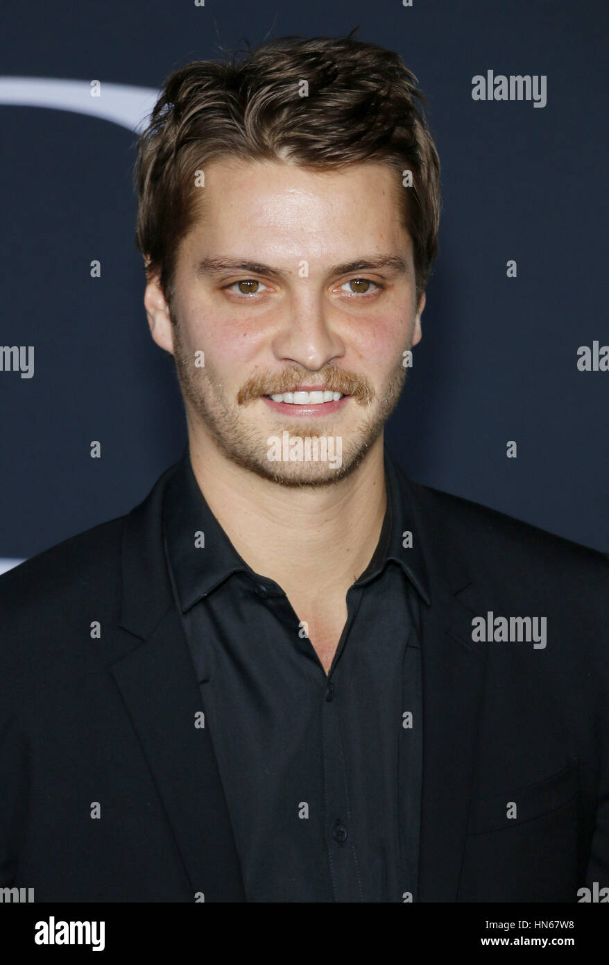 Luke Grimes at the Los Angeles premiere of 'Fifty Shades Darker' held ...
