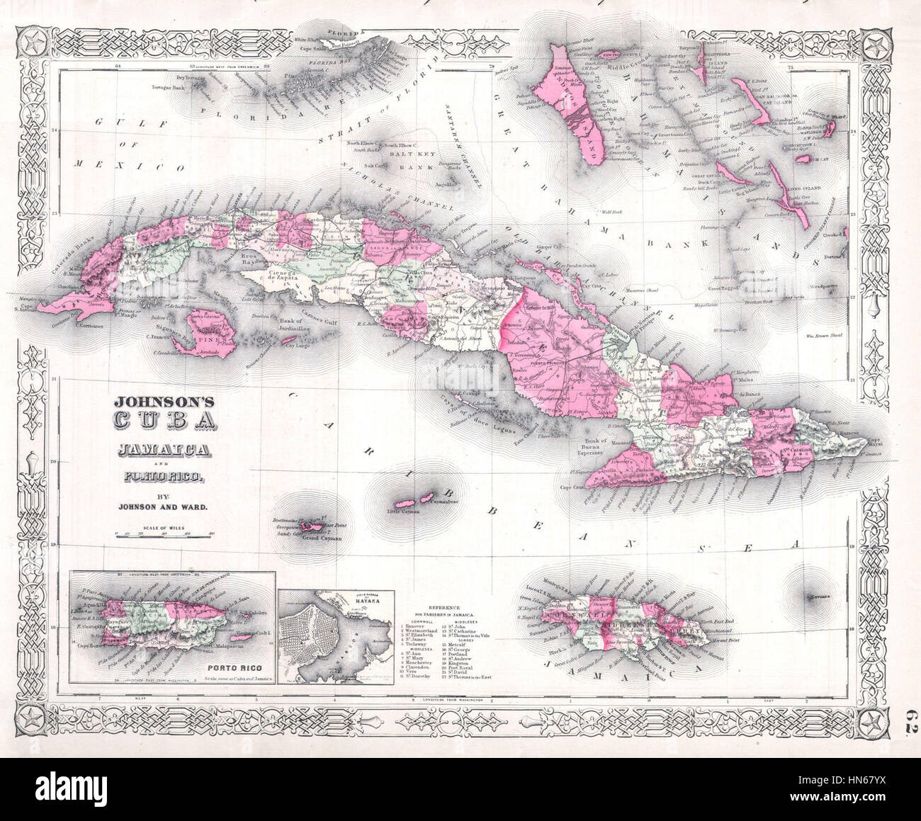 Historical bahamas map hi-res stock photography and images - Alamy