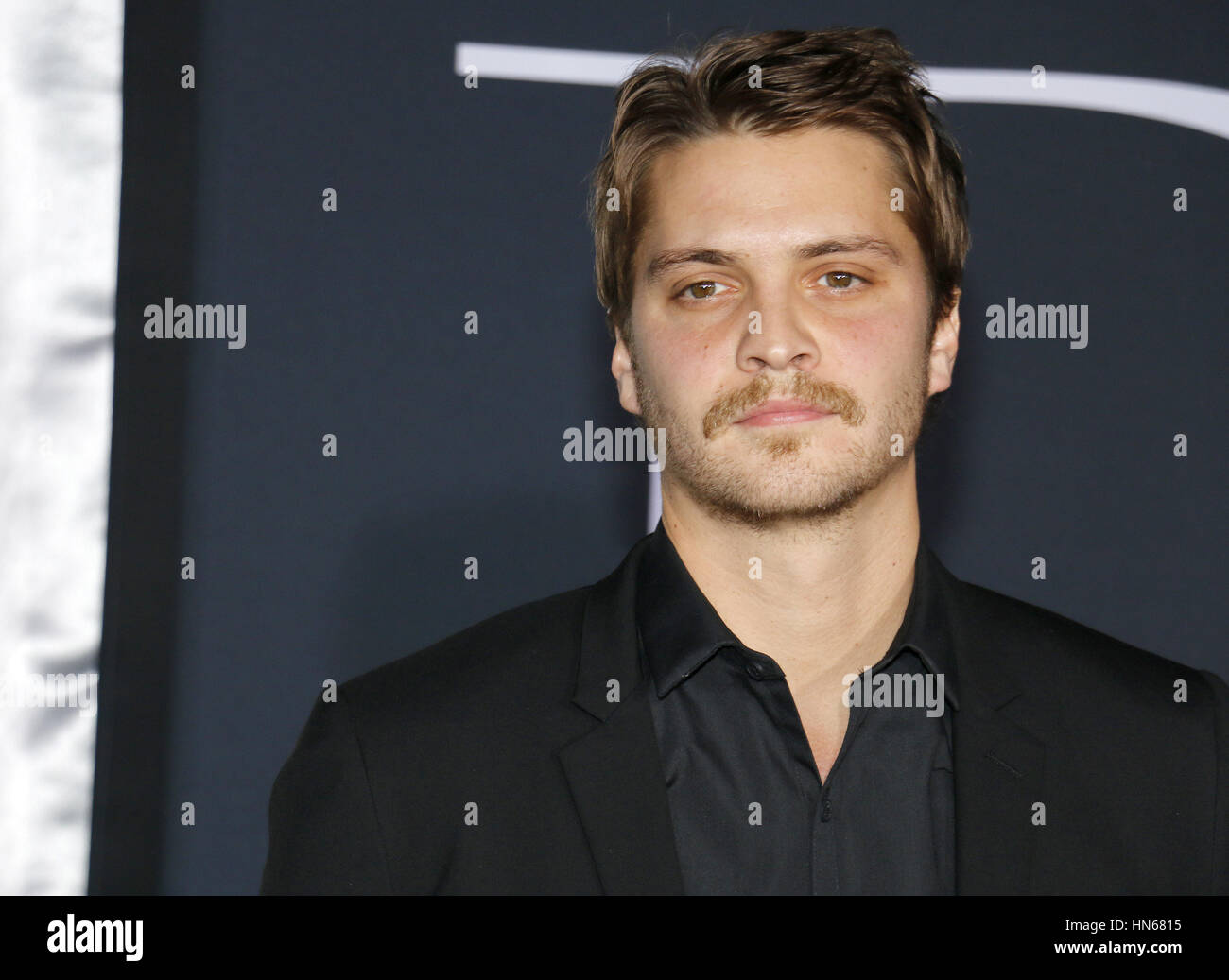 Luke Grimes at the Los Angeles premiere of 'Fifty Shades Darker' held ...